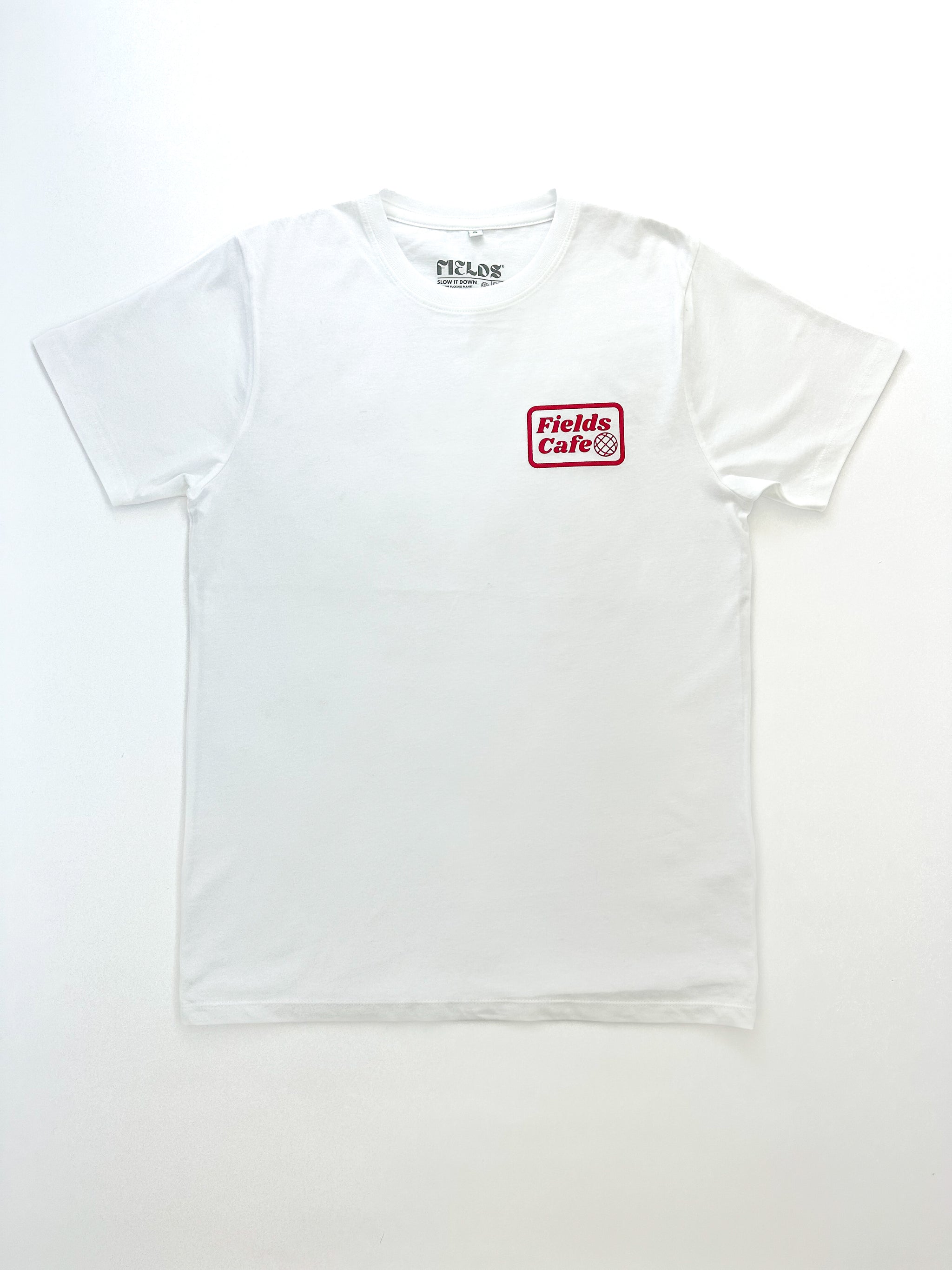 ‘Café’ Tee – Fields Apparel