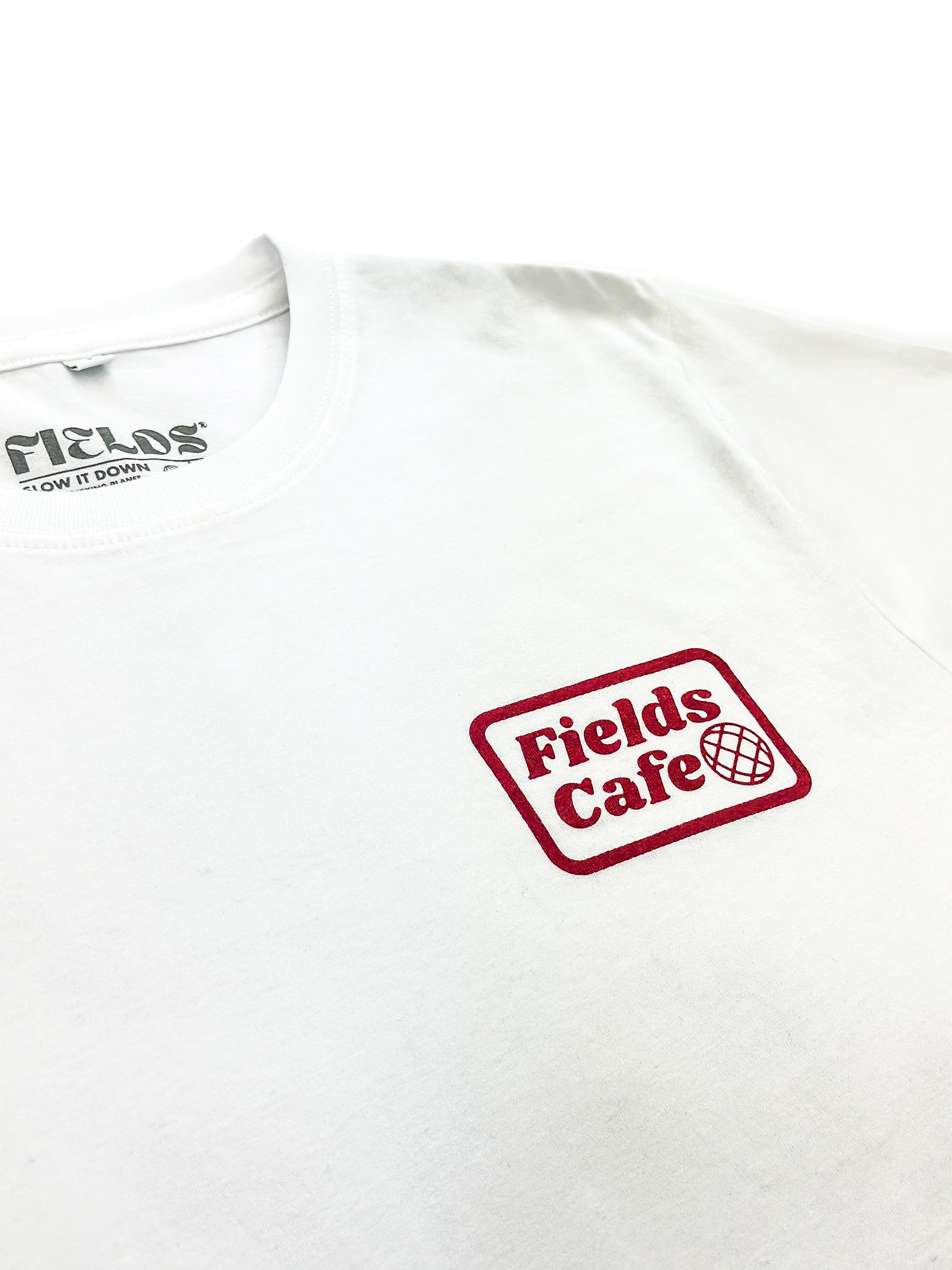 ‘Café’ Tee – Fields Apparel